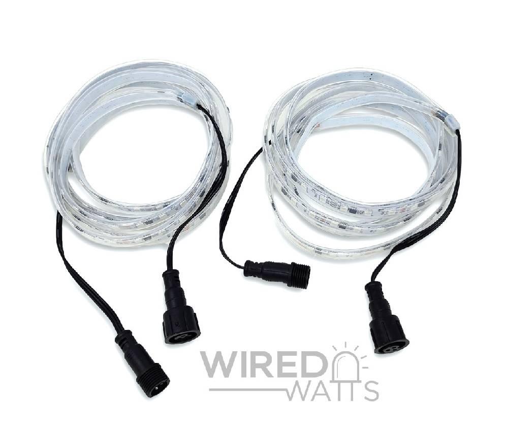 Smart 12v 60 LED/m 20 Pixels/m White in Tube xConnect 2.5m Two Pack - Wired Watts.com - Wired ...